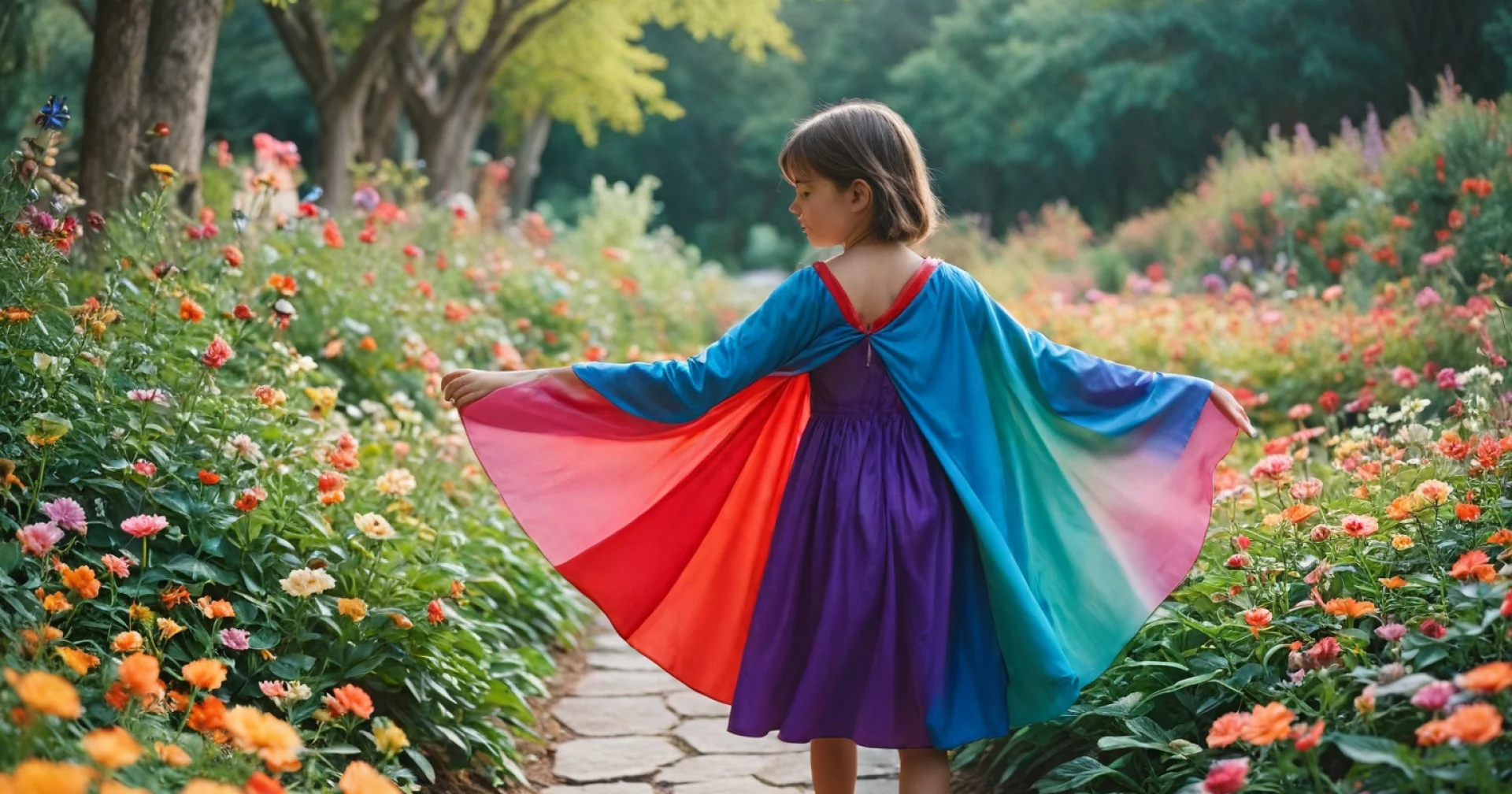 Why the one shoulder cape dress is a standout choice for kids' wardrobes